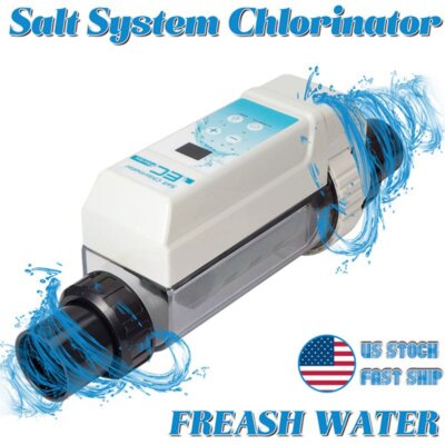 Complete Salt Water Chlorine Generator System for 26K Gallon ...