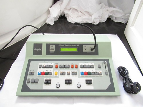 KAMPLEX AC30 CLINICAL AUDIOMETER PATIENT HEARING TEST EAR AUDIOLOGY ...