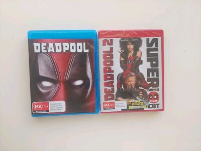 Deadpool 1 & 2 - Bluerays Disc Bundle Set | eBay Australia