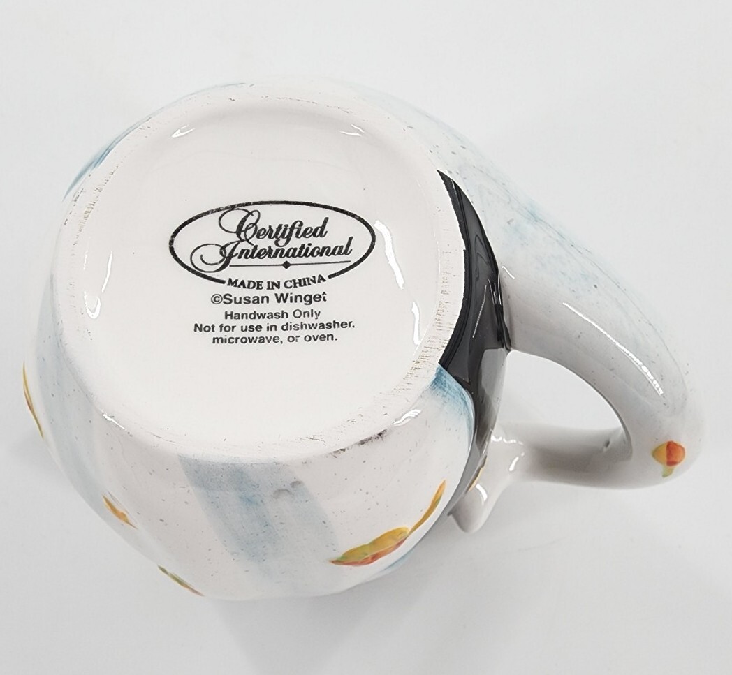 Susan Winget Halloween Spooky Ghost Ceramic Coffee Mug Certified ...