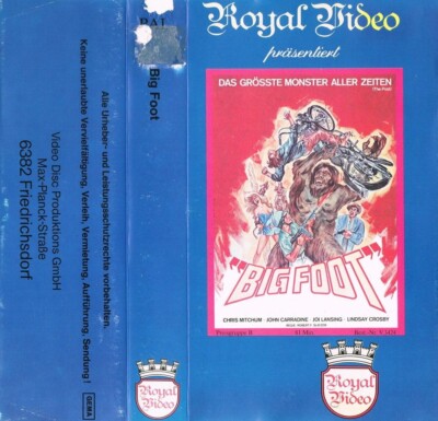 BIGFOOT (1970) CHRIS MITCHUM - JOHN CARRADINE - ROBERT F. SLATZER ...