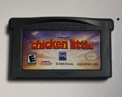 Disney Chicken Little Nintendo Gameboy Advance GBA Game Tested Working ...