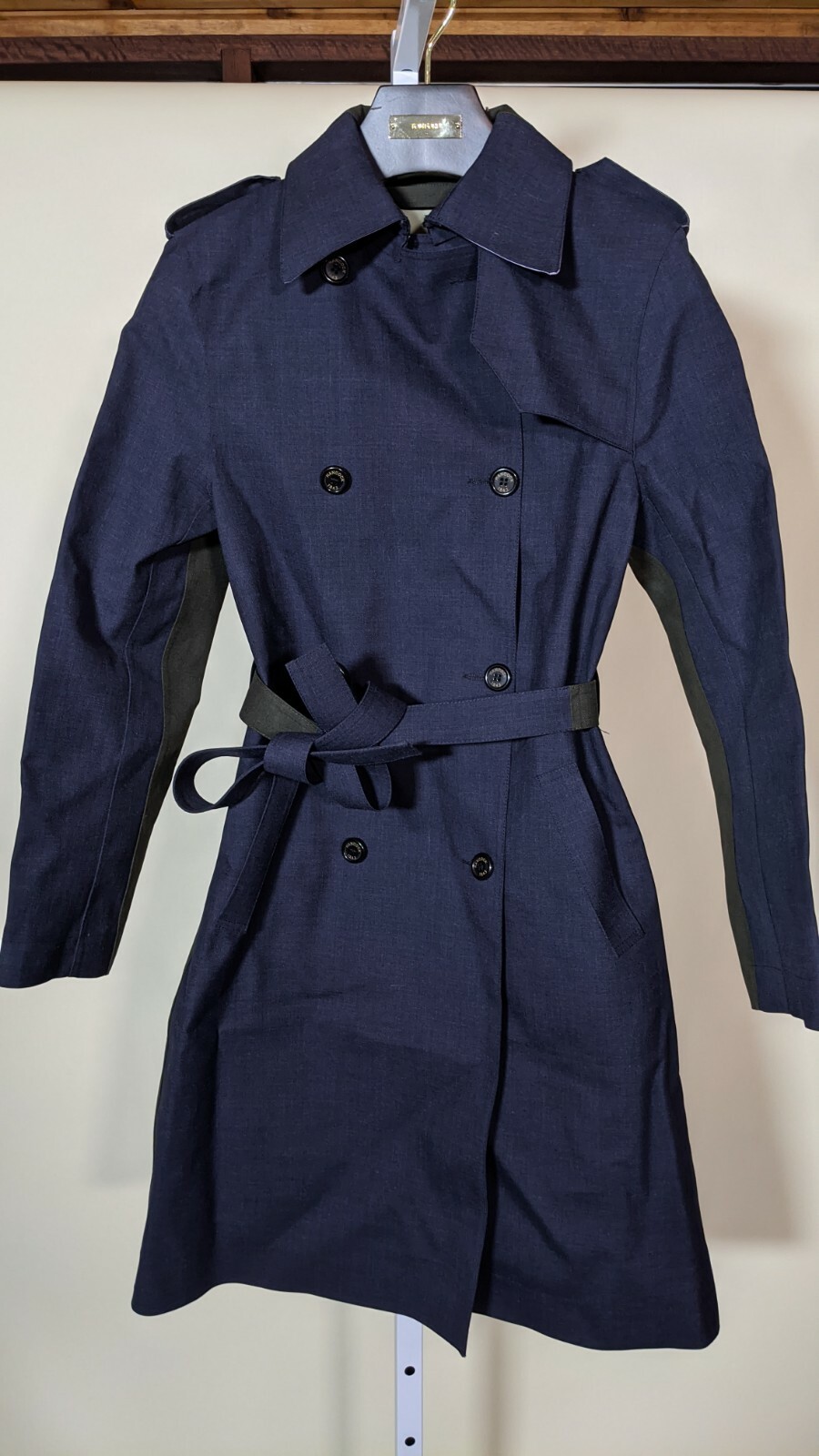 Hancock Of Scotland Wool Vulcanized Rubber 3 Color Raincoat Trench NWT ...