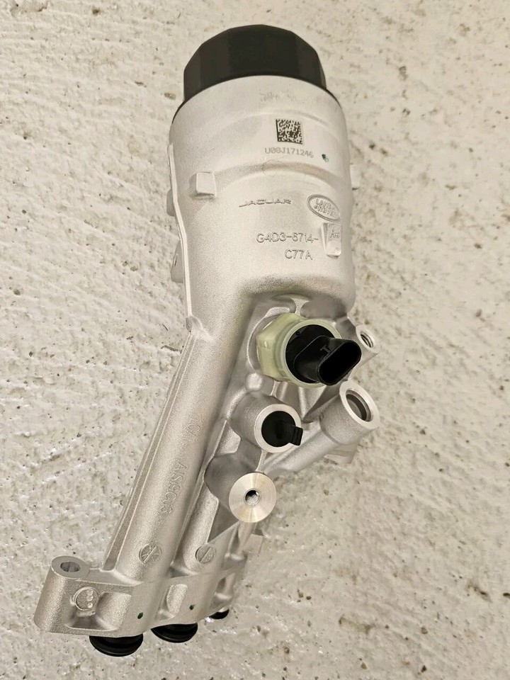 Genuine Jaguar F Pace And Other Models Oil Filter Assembly - JDE39602 ...