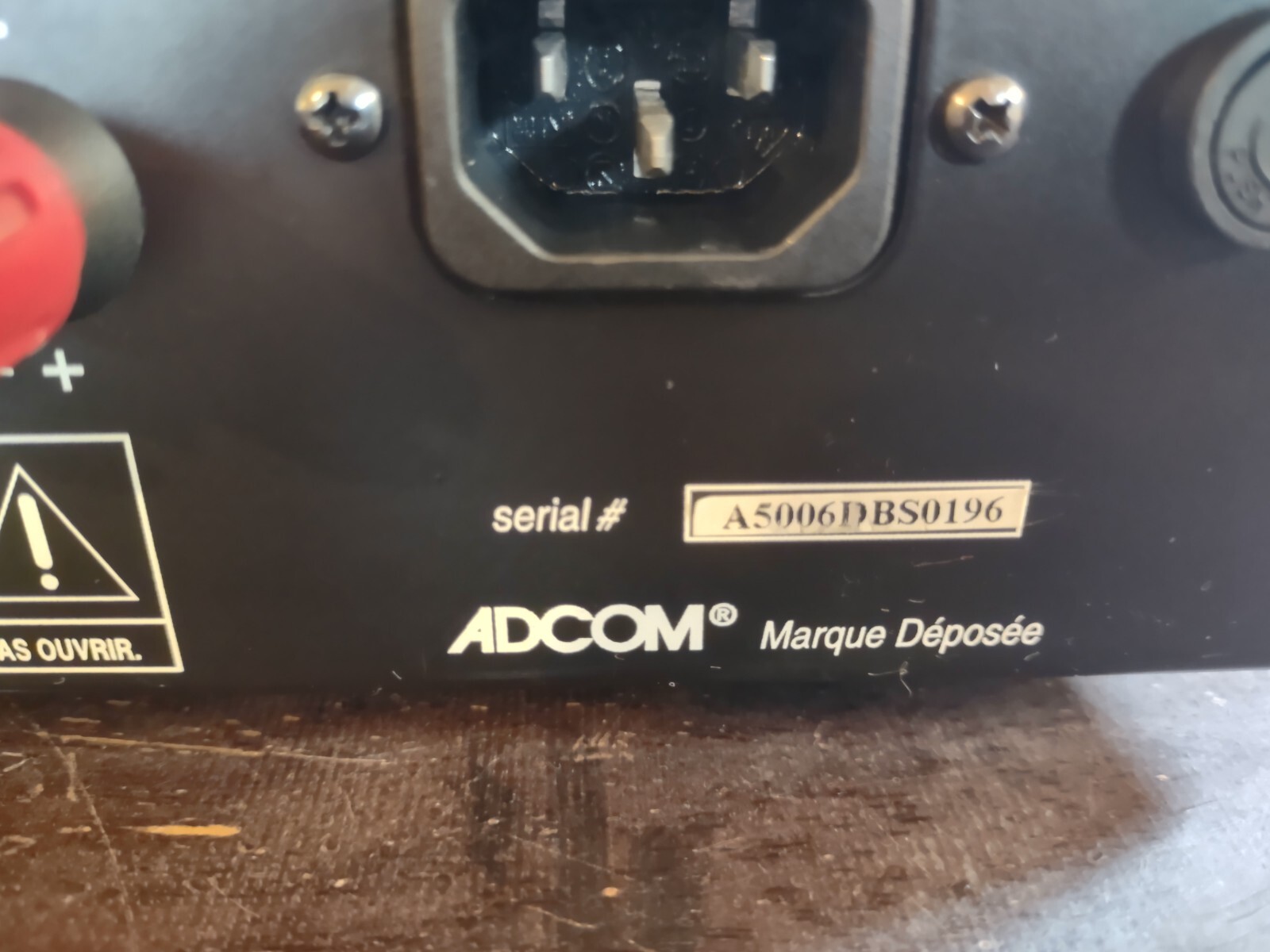 Adcom GFA-5006 Six Channel Bridgeable Amplifier, Fully Functional ...