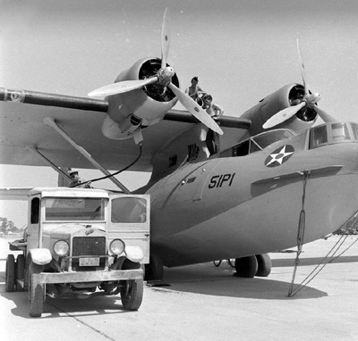 WW2 Photo WWII Navy PBY Catalina US Navy Base Norfolk 1941 World War ...
