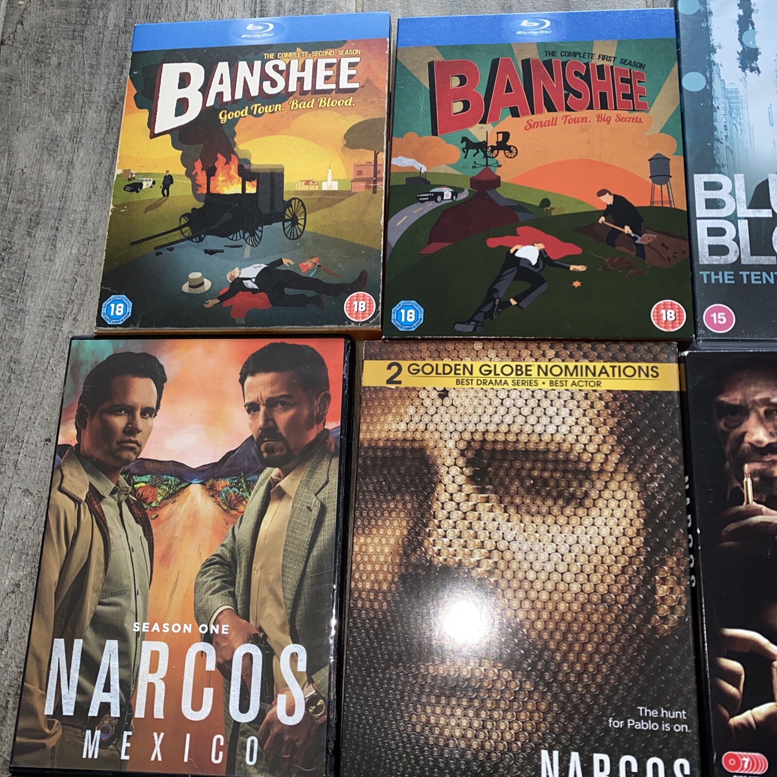 TV/Netflix/Sky - Various DVD/Bluray Boxsets. All Mint. Discount for ...