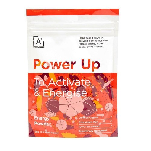 Activated Nutrients Power Up Energy Powder 56g Promotes Energy ...