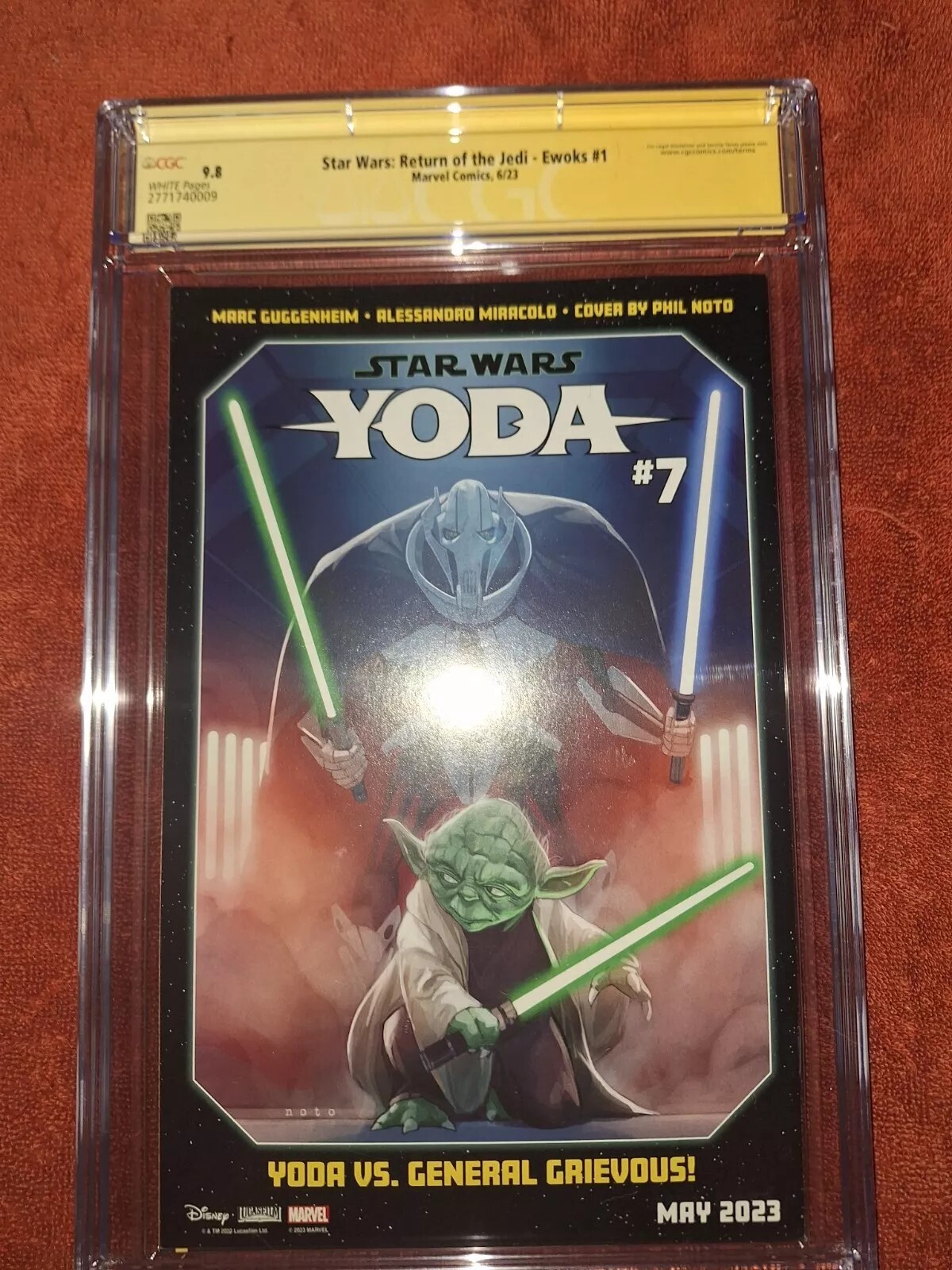 Star Wars Return of the Jedi Ewoks 1 CGC SS 9.8 signed by 11 Logray ...