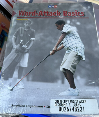 CORRECTIVE READING: WORD-ATTACK BASICS WORKBOOK DECODING A Pack Of 5 ...
