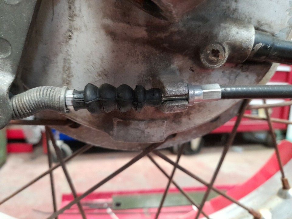 Rubber Cable Cover Bellows Motorcycle Scooter Brake Clutch Sleeve ...