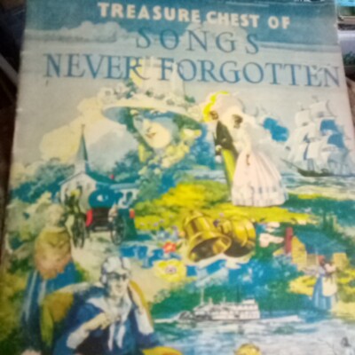 SHEET MUSIC SONG BOOK TREASURE CHEST OF Songs Never Forgotten 1937 | eBay