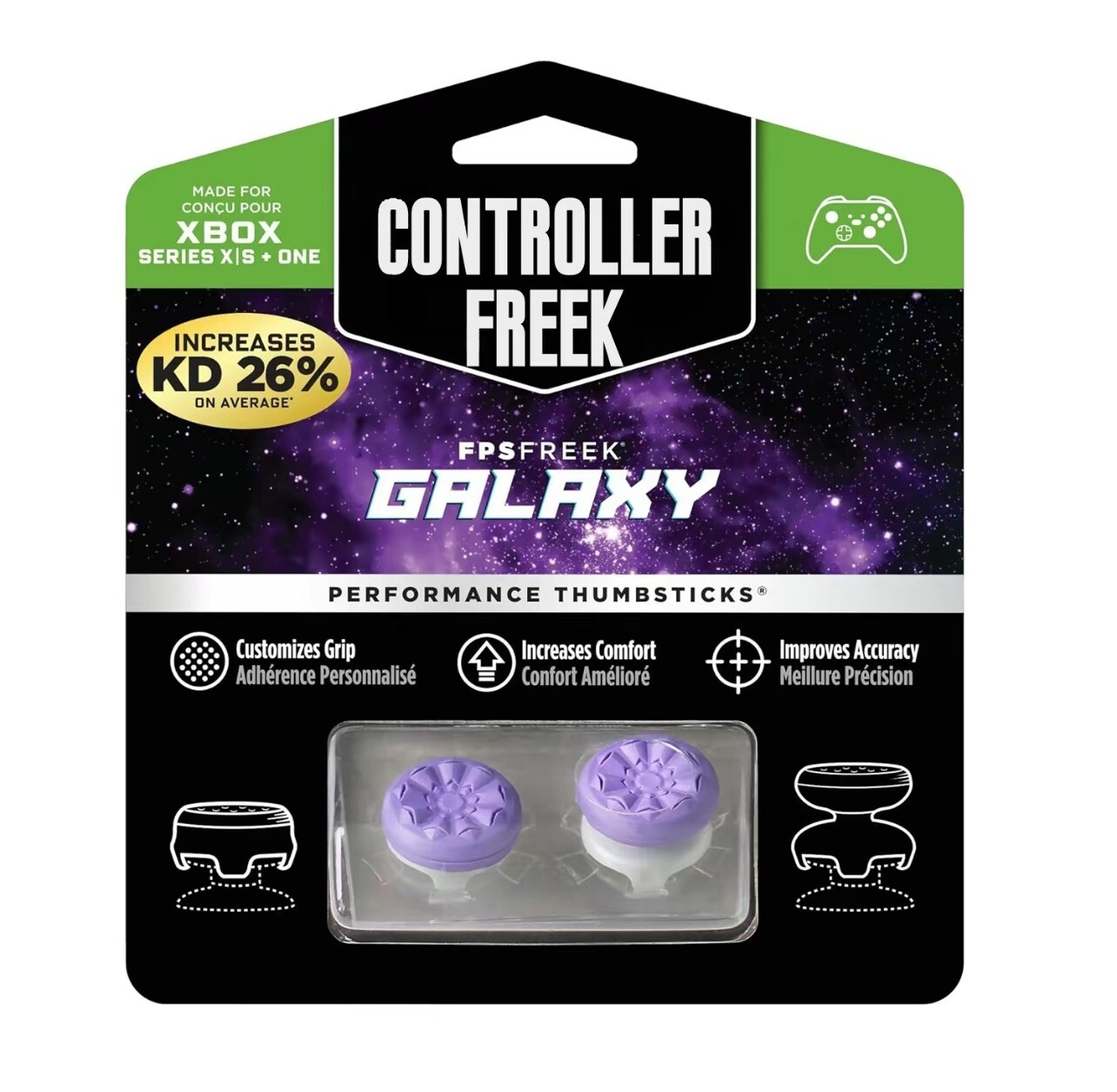 Kontrol Freek Galaxy/omni/Vortex For XBOX S one + Thumbstick Grip ...