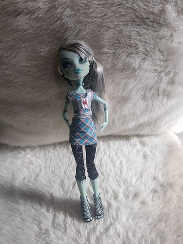 Monster High Frankie Stein Doll Classroom Killer Style I - HTF By ...