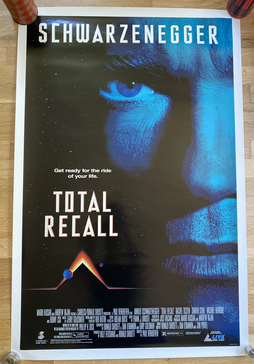 Original Total Recall Movie Poster