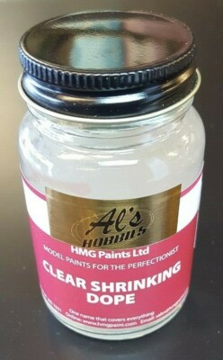 Clear Shrinking Dope (60ml) For RC Model Aircraft HMG (ALS-5940) | eBay