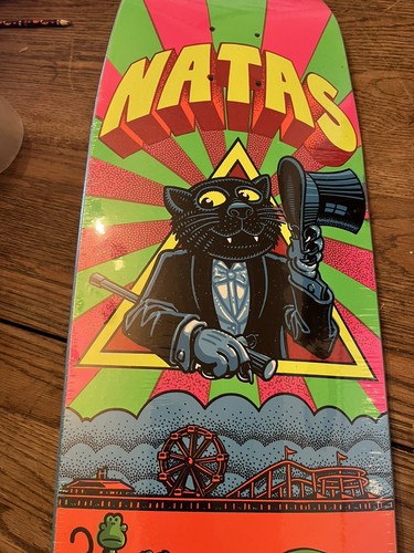 101 Natas Kaupas Panther Marc McKee Art Hand Screened Skateboard Deck 9 ...