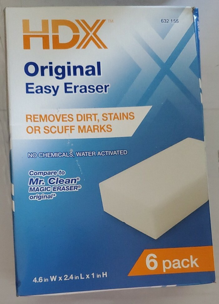 HDX Original Easy Eraser 6 Pack. New/ unopened | eBay