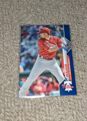 2020 NEIL WALKER TOPPS WALMART ROYAL BLUE #U-123 (PHILLIES) | eBay