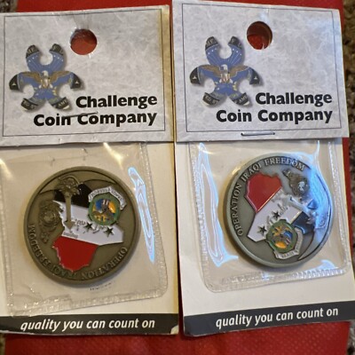 US Military Operation Iraqi Freedom Challenge Coin | eBay