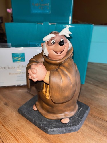 WDCC Disney Robin Hood Friar Tuck Bemused Badger Very Rare Original Box ...