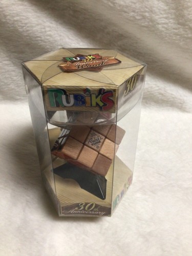 New in Box Rare Vintage Wooden Rubik's Cube 30th Anniversary Limited ...