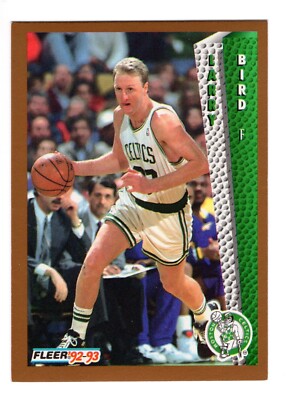 1992-93 FLEER LARRY BIRD CARD #11 **NM-MT** BOSTON CELTICS | eBay