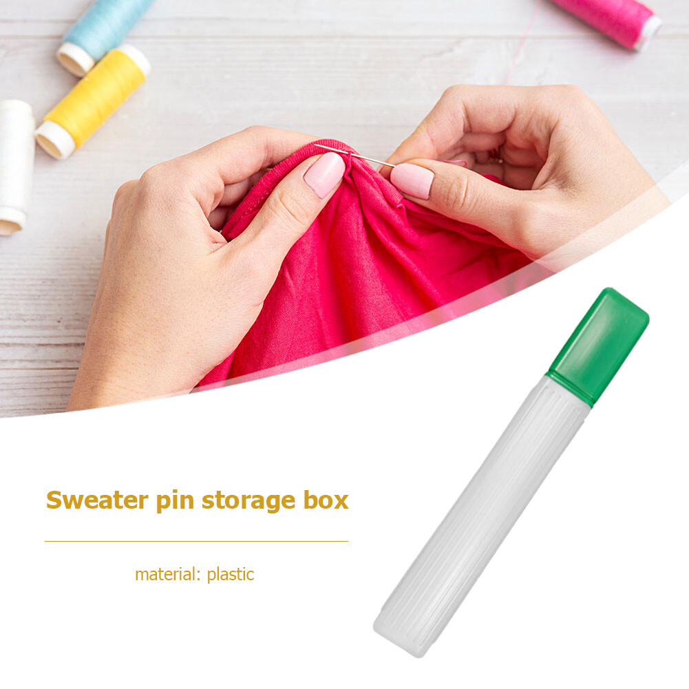 Knitting Needle Storage Organizer Hand Sewing Needle Storage Tube ...