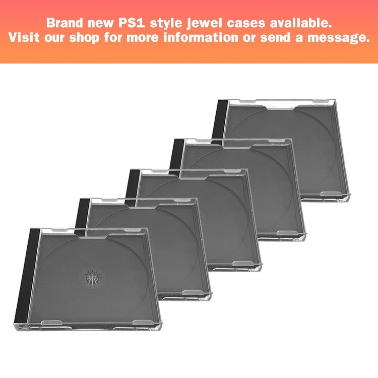 Klonoa Replacement PS1 Covers Inlay PAL Front Back - No Game / Case ...