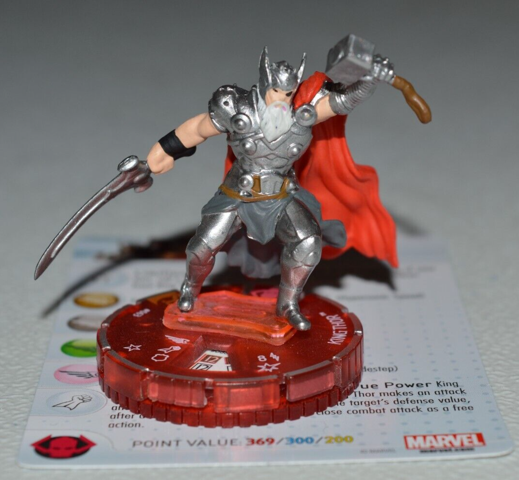Marvel Heroclix Avengers Assemble 063 King Thor Chase | eBay