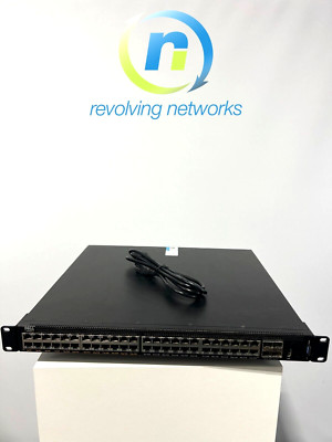Dell EMC Networking X1052P 48-Port GbE PoE+ Network Switch - 1 Year ...