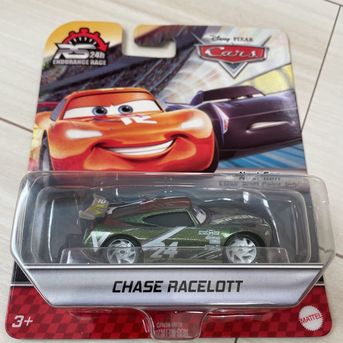 Disney Cars 24 Hr Endurance Race Chase Racelott Ed Truncan or JD McPillar