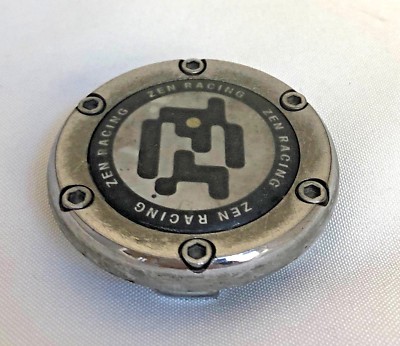 ZEN RACING CHROME Wheel Center Cap # c008 | eBay