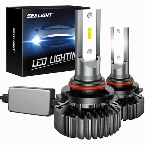 2 x SEALIGHT S1 9006/HB4 60W Low Beam Bright White IP67 LED Headlight ...
