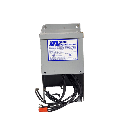 Acme T-1-81048 General Purpose Transformer 120x240V .100KVA | eBay