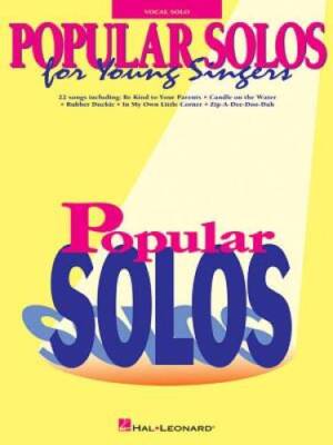 Popular Solos for Young Singers - Sheet music By Hal Leonard Corp ...