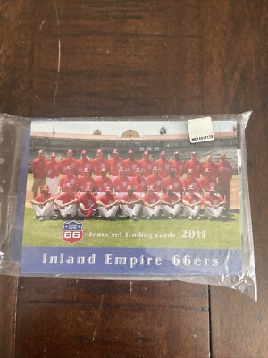 FACTORY SEALED 2011 INLAND EMPIRE 66ERS Los Angele Angels Minor League ...