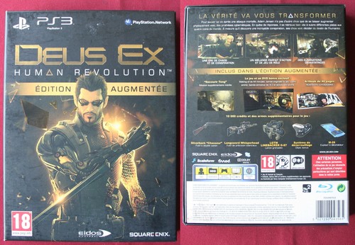PS3, coffret jeu DEUS EX HUMAN REVOLUTION EDITION AUGMENTEE , complet super état | eBay