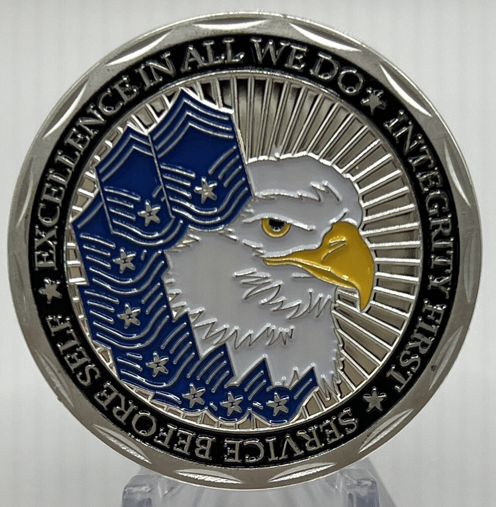 * U.S. Air Force Challenge Coin. With The Airman Creed On The Reverse ...