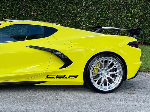 PAIR of (2) 2020-2023 C8 Corvette C8 Z51 C8R C8.R Rear Quarter Vinyl ...