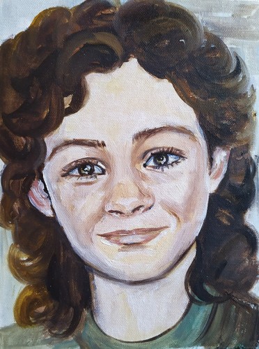 Childhood Joy – Original Boy Portrait Oil Painting 7x9,5" | eBay