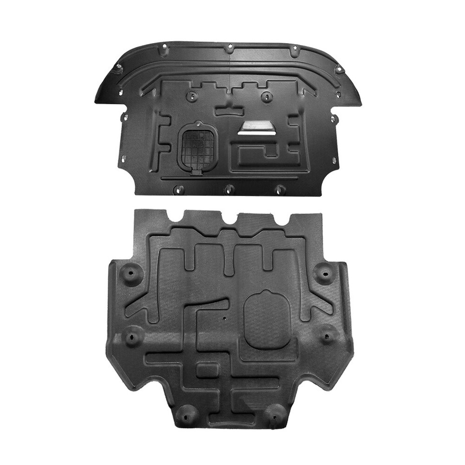 2Pcs Engine Splash Guard For Audi A6 2012-2018 Under Engine Shield ...