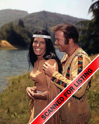 STAR TREK TOS CAPTAIN KIRK WILLIAM SHATNER in INDIAN COSTUME 8X10 PHOTO ...