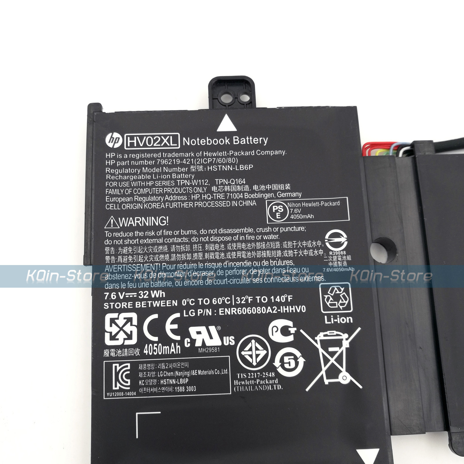 New HV02XL Battery for HP Pavilion X360 11-K HSTNN-LB6P 796219-421 ...