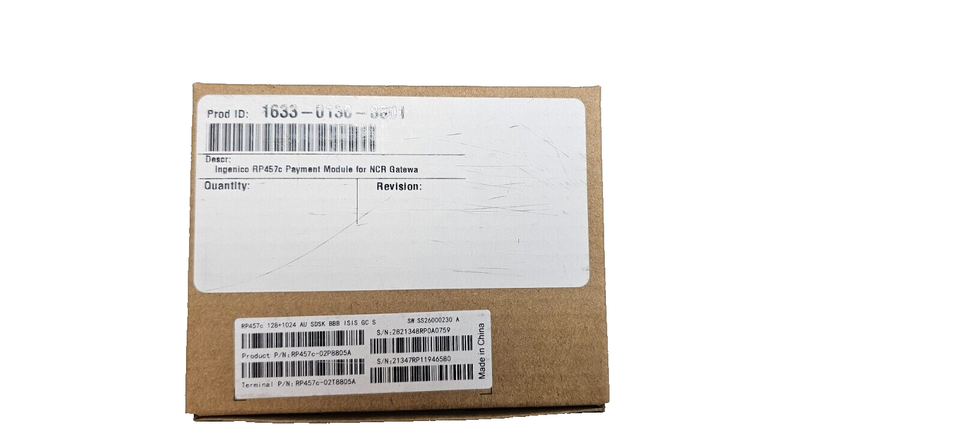 New Ingenico Mobile Solutions RP457C Mobile Tap Chip Payment Card ...