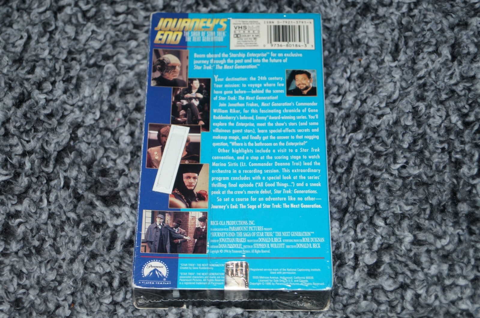 STAR TREK: THE NEXT GENERATION JOURNEY'S END VHS 1995 FACTORY SEALED | eBay