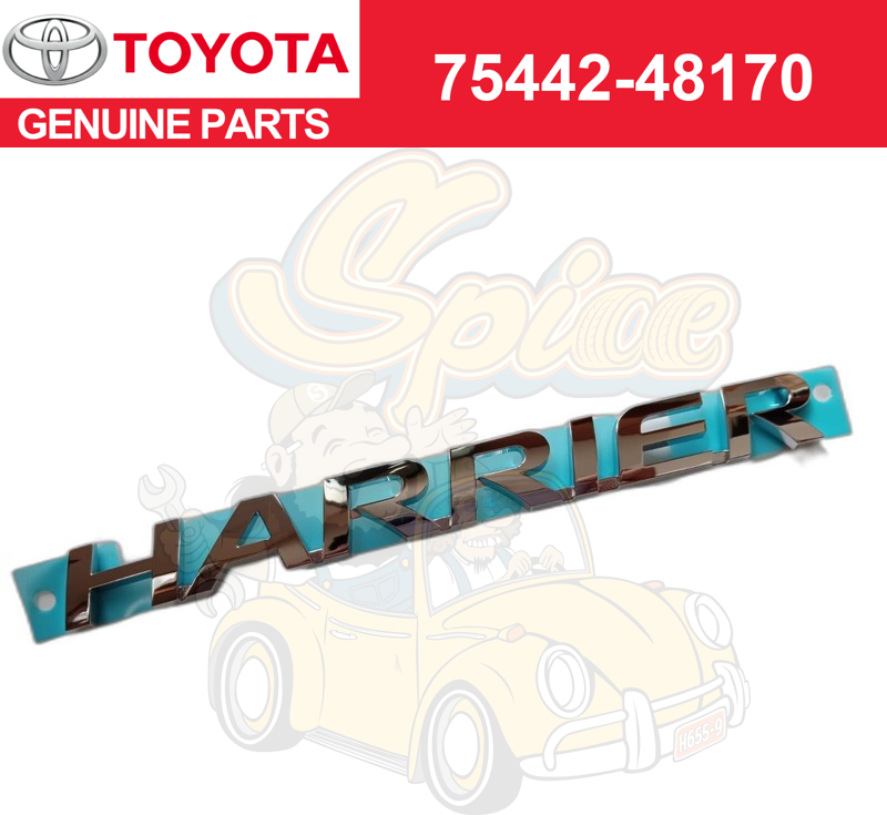 Genuine OEM TOYOTA HARRIER Rear Emblem Badge 75442-48170 Venza 2021 ...