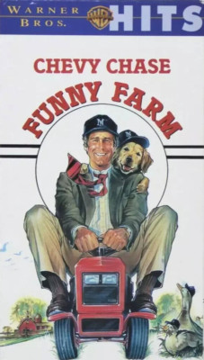 Funny Farm (VHS, 1998, Warner Bros.) Chevy Chase/Madolyn Smith/Joseph Maher! | eBay