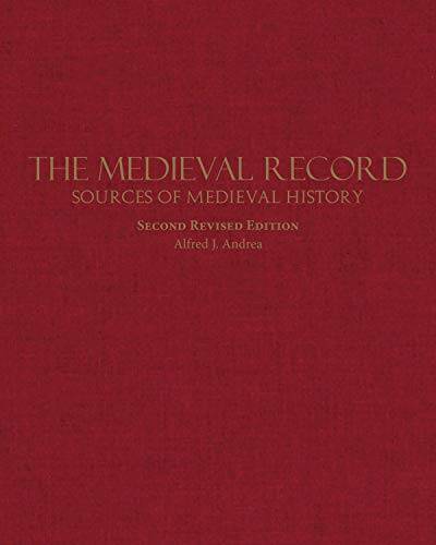 The Medieval Record: Sources of Medieval History - Hardcover - GOOD ...
