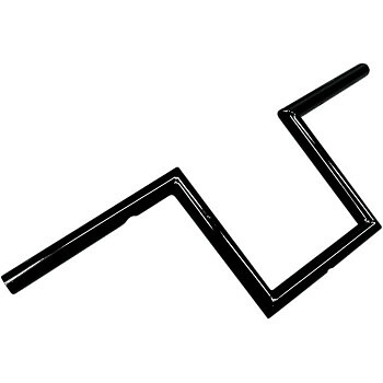 LA Choppers 1in. Old School Narrow Z Handlebar 8in. Black Pow Harley ...